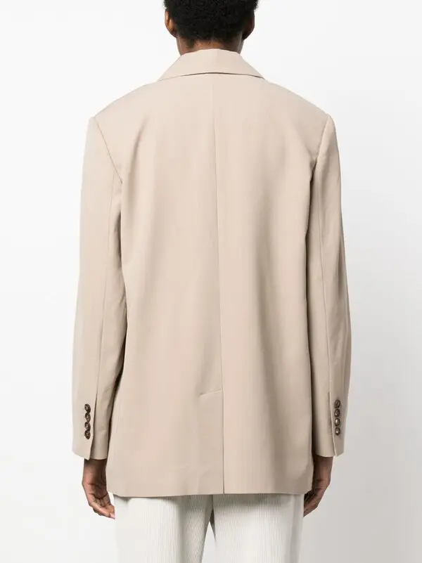 Brunello Cucinelli Single-breasted Button-fastening Jacket - Brown