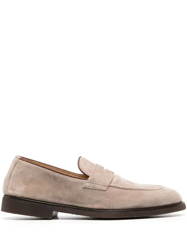 Brunello Cucinelli Calf-suede Loafers