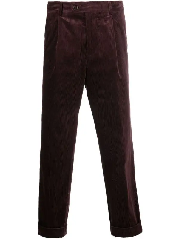Brunello Cucinelli Corduroy Cropped Trousers