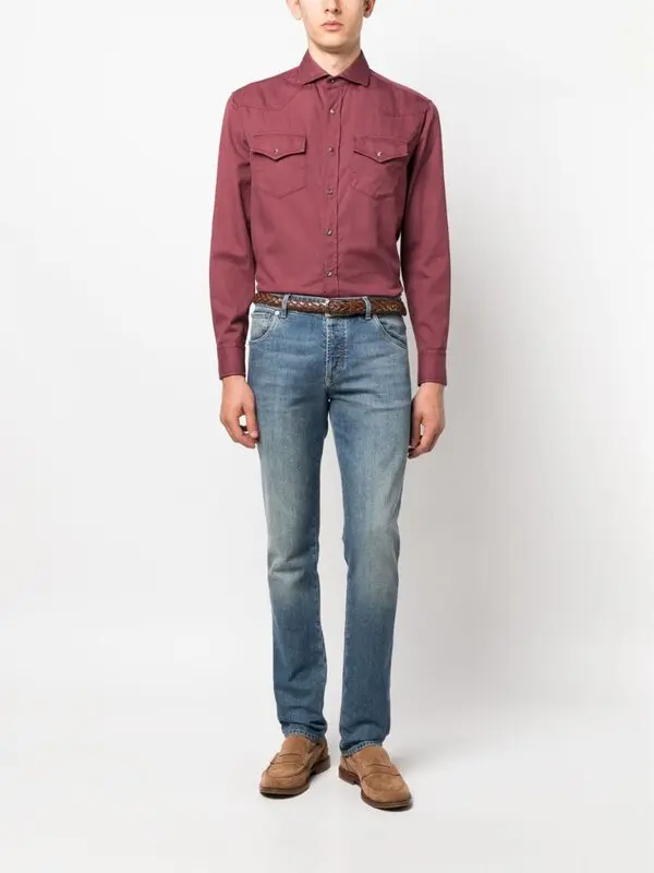 Brunello Cucinelli Button-up Cotton Shirt