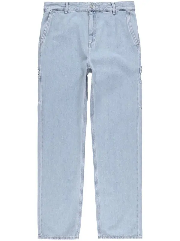 Carhartt Work In Progress Mid-rise Straight-leg Jeans - Blue