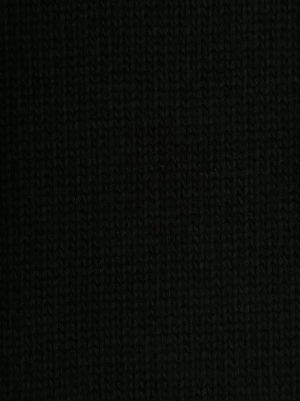 Dsquared2 Icon-print Fine-knit Scarf - Black