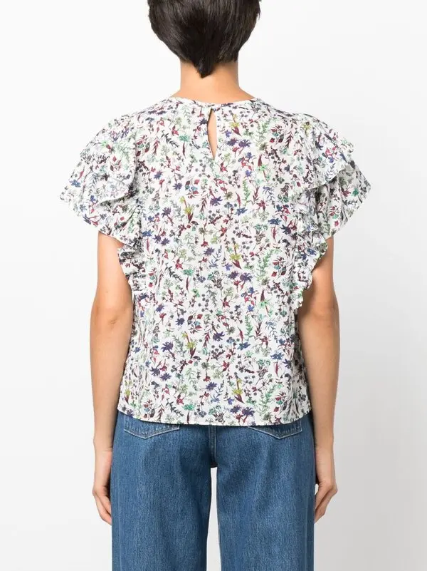Tommy Hilfiger Floral-print Blouse