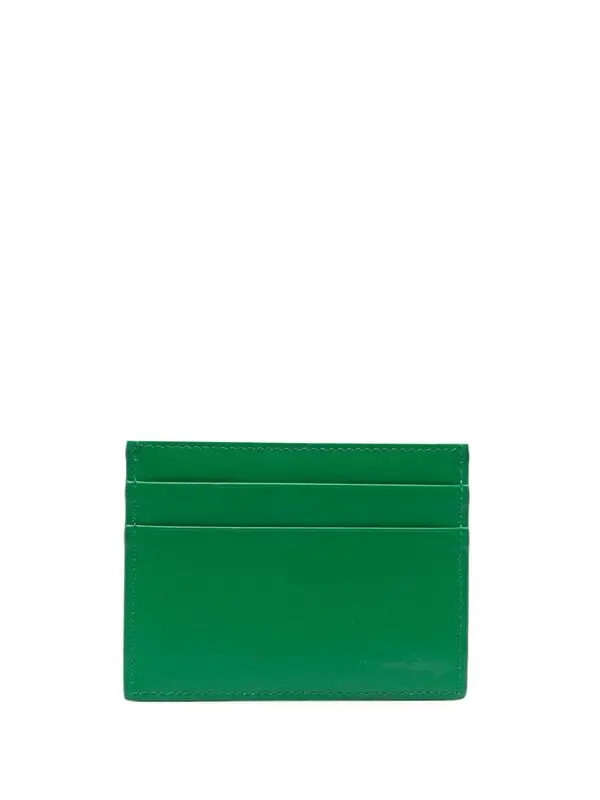 Dolce & Gabbana Logo-embossed Leather Cardholder