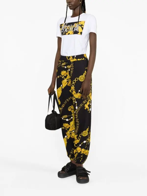 Versace Logo-print T-shirt - White