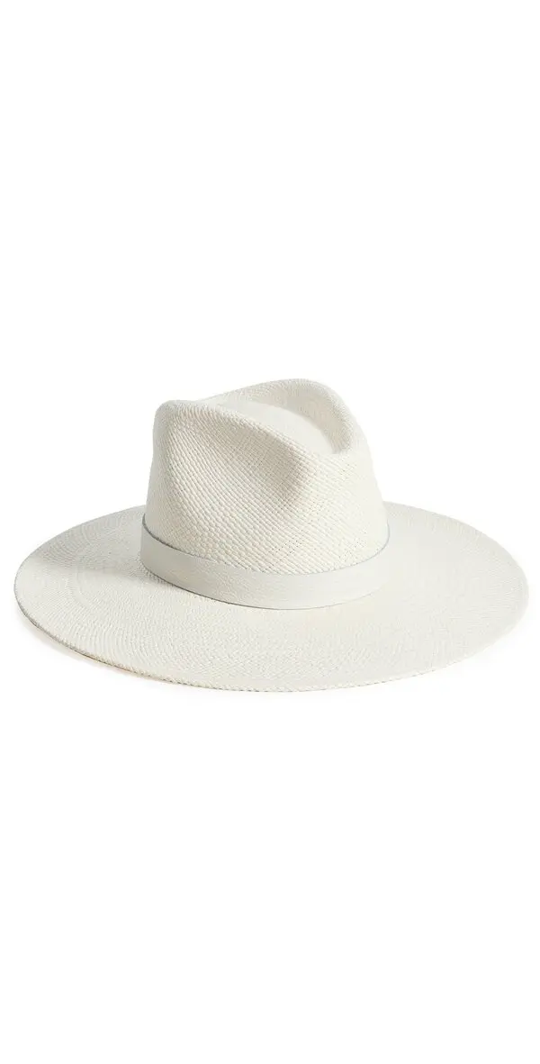 Brixton Harper Panama Straw Hat - Panama White