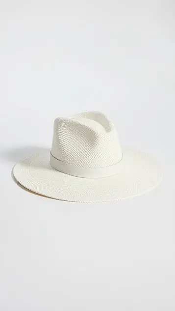 Brixton Harper Panama Straw Hat - Panama White