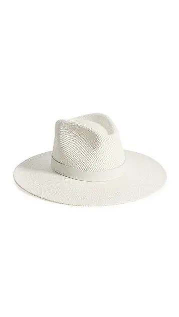 Brixton Harper Panama Straw Hat - Panama White
