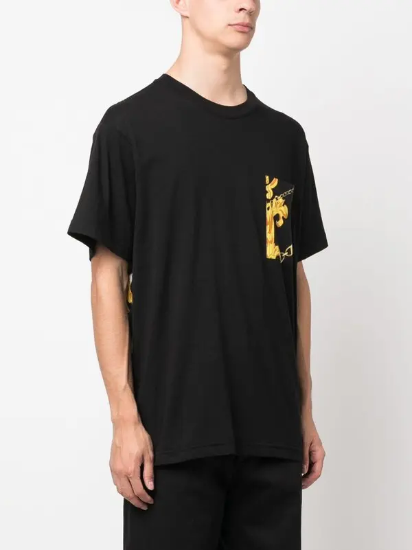 Versace Baroque-pattern Cotton T-shirt