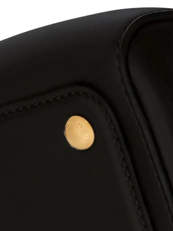 Etro Vela Leather Shoulder Bag - Black