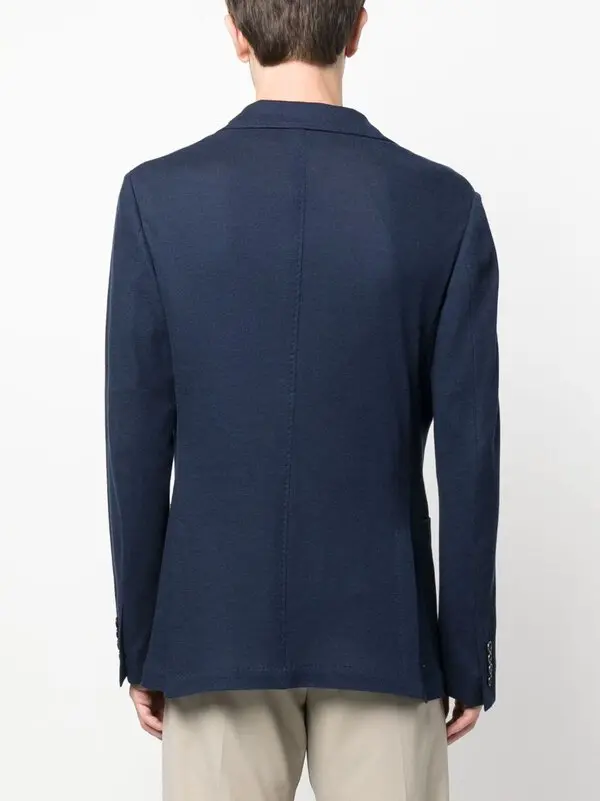 Canali Single-breasted Jersey Blazer