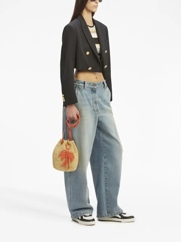Palm Angels Paris Wide-leg Jeans