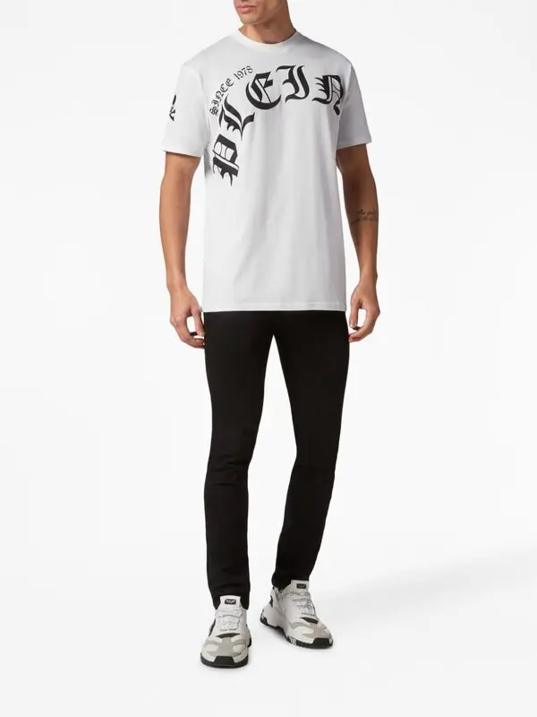 Philipp Plein Logo-print Cotton T-shirt - White