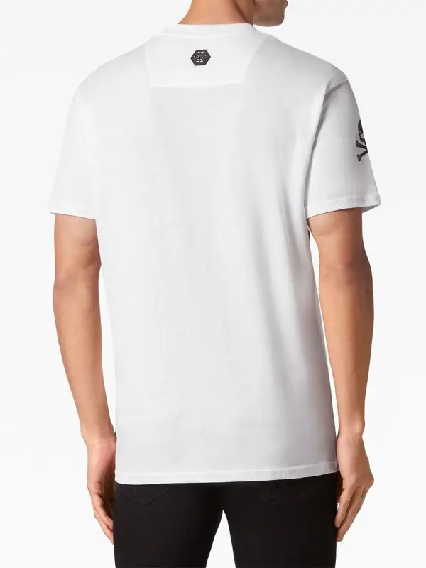 Philipp Plein Logo-print Cotton T-shirt - White