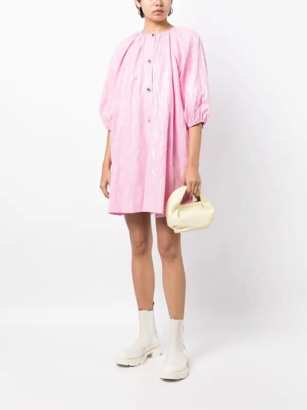 stine goya pink sequin dress Stine Goya Heidi Sequinned Minidress In Pink - 61% Off