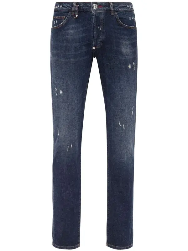 Philipp Plein Distressed Skinny Jeans