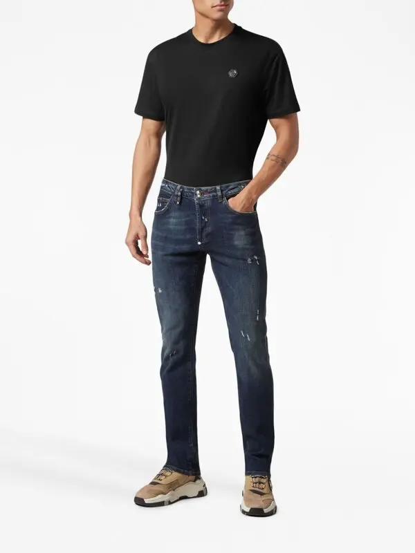 Philipp Plein Distressed Skinny Jeans