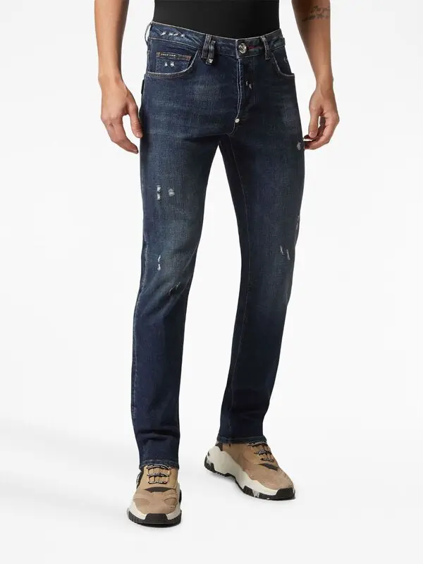 Philipp Plein Distressed Skinny Jeans