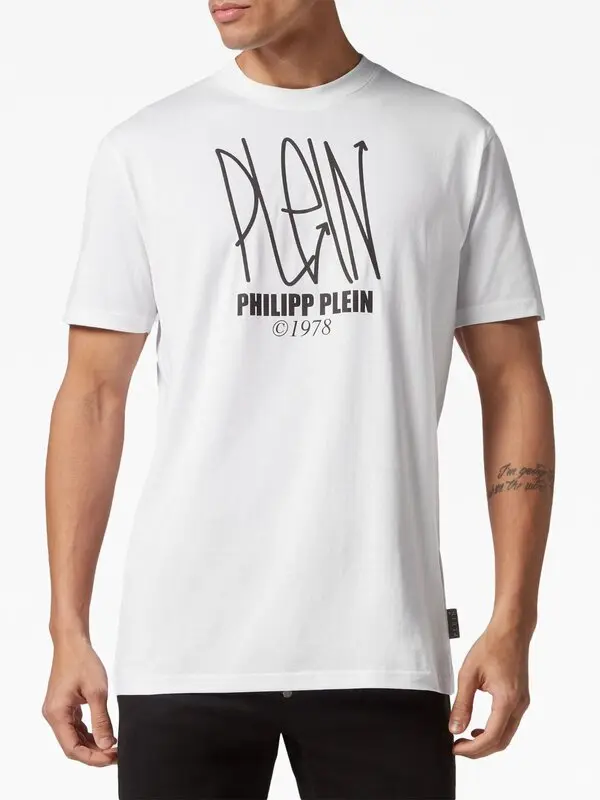 Philipp Plein Logo-print Cotton T-shirt