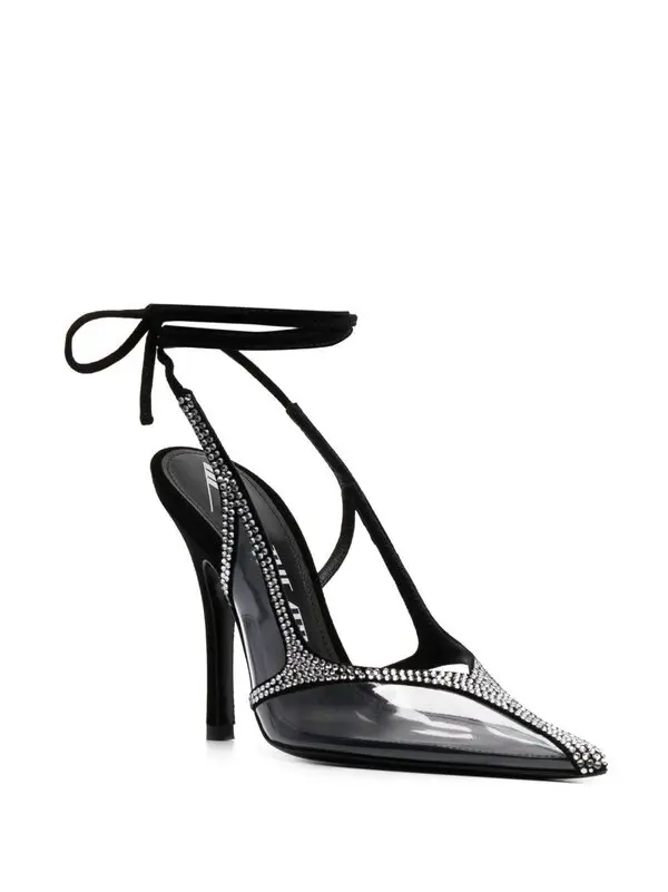 Attico Venus 100mm Embellished Pumps