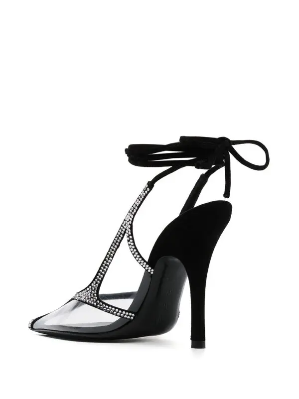 Attico Venus 100mm Embellished Pumps