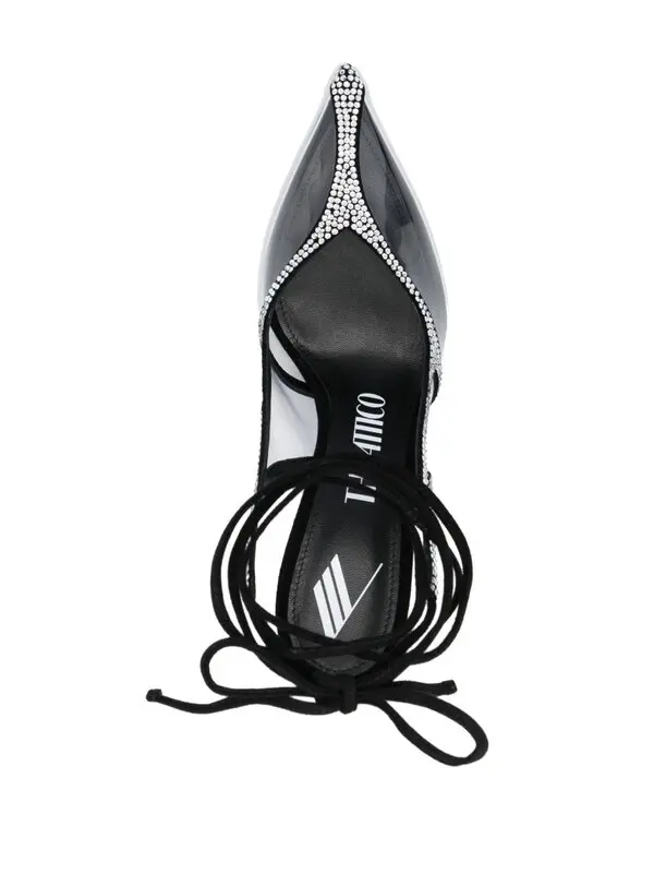 Attico Venus 100mm Embellished Pumps