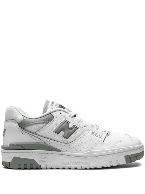 NEW BALANCE 550 Leather Sneakers - Grey