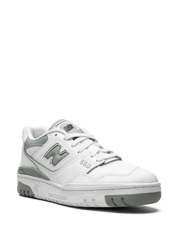 NEW BALANCE 550 Leather Sneakers - Grey