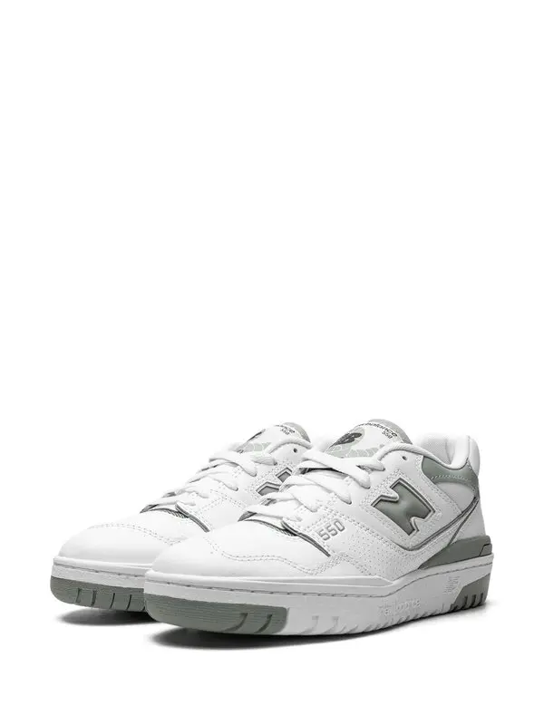 NEW BALANCE 550 Leather Sneakers - Grey