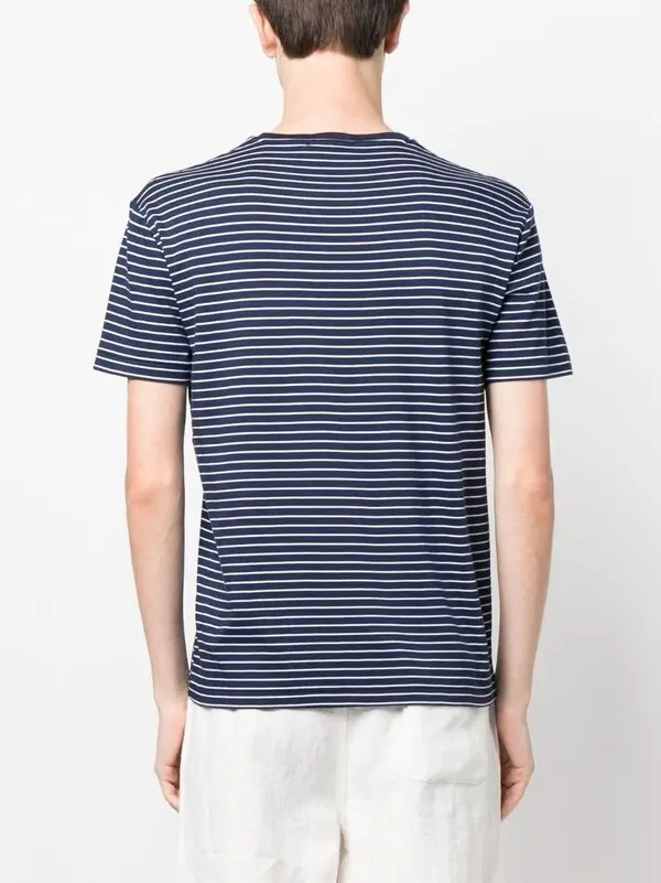 Polo Ralph Lauren Striped Cotton T-shirt - Blue