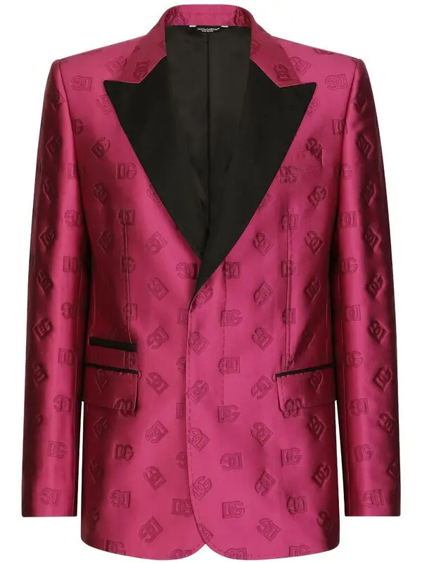 Dolce & Gabbana Jacquard Single-breasted Tuxedo