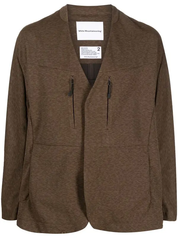 WHITE MOUNTAINEERING V-neck Long-sleeve Jacket