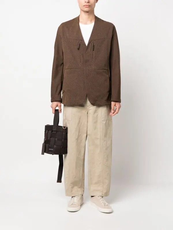 WHITE MOUNTAINEERING V-neck Long-sleeve Jacket