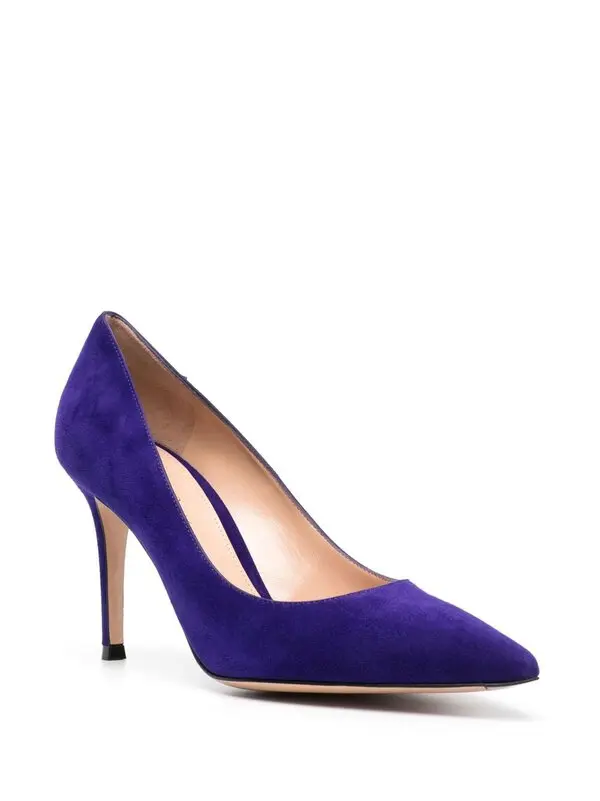 GIANVITO ROSSI 85mm Suede Pumps