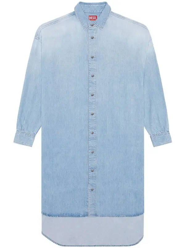 DIESEL® De-davis-l Denim Shirt Dress
