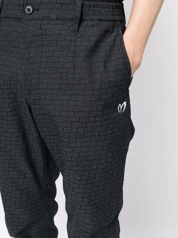 MASTER BUNNY EDITION Logo-print Water-repellent Trousers