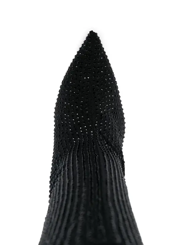 GEDEBE Logan Crystal-embellished Boots - Black