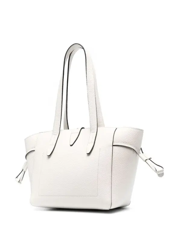 Furla Net Leather Tote Bag - White