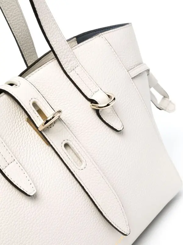 Furla Net Leather Tote Bag - White