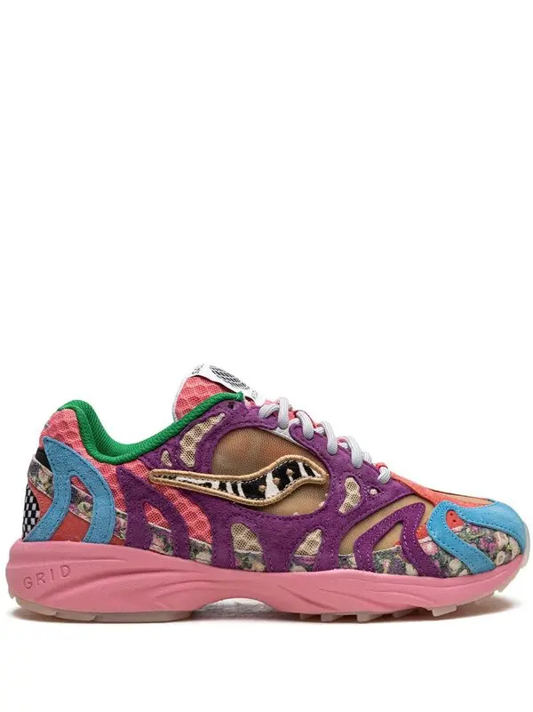 Saucony X Jae Tips Grid Azura 2000 Remember Who Fronted Sneakers - Purple