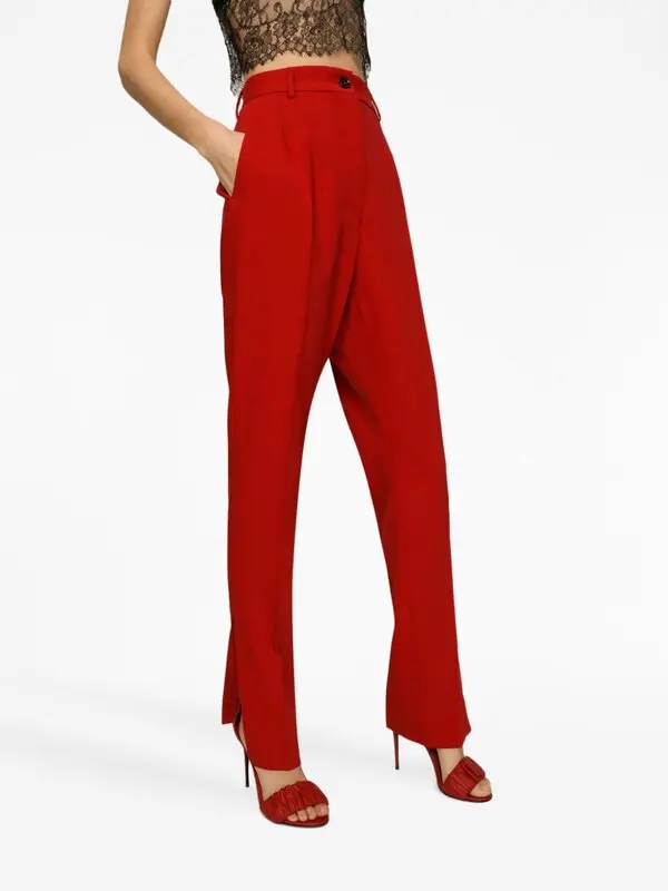 Dolce & Gabbana High-rise Straight Trousers