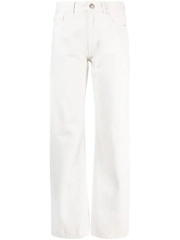 MOORER Straight-leg High-rise Jeans