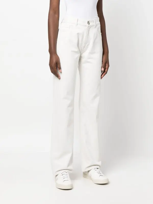 MOORER Straight-leg High-rise Jeans