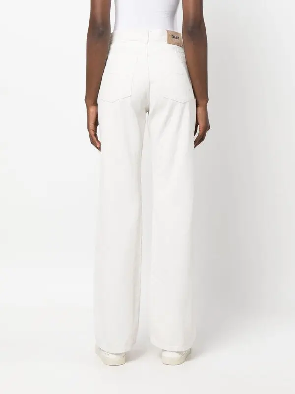 MOORER Straight-leg High-rise Jeans