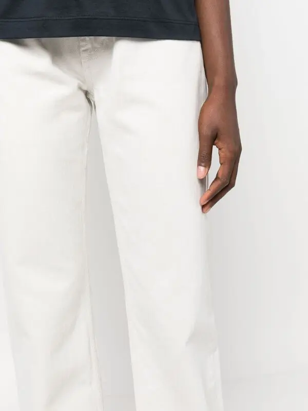 MOORER Straight-leg High-rise Jeans