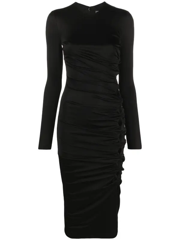 Versace X Dua Lipa Cut-out Midi Dress