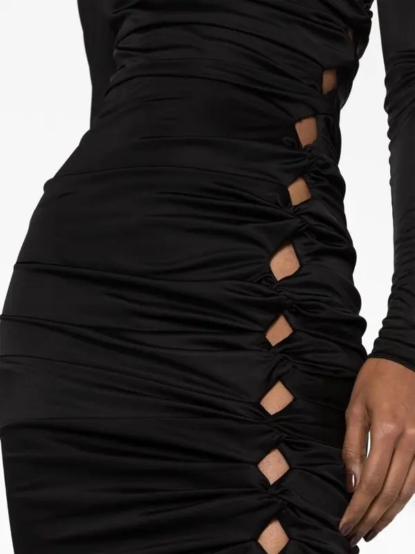 Versace X Dua Lipa Cut-out Midi Dress