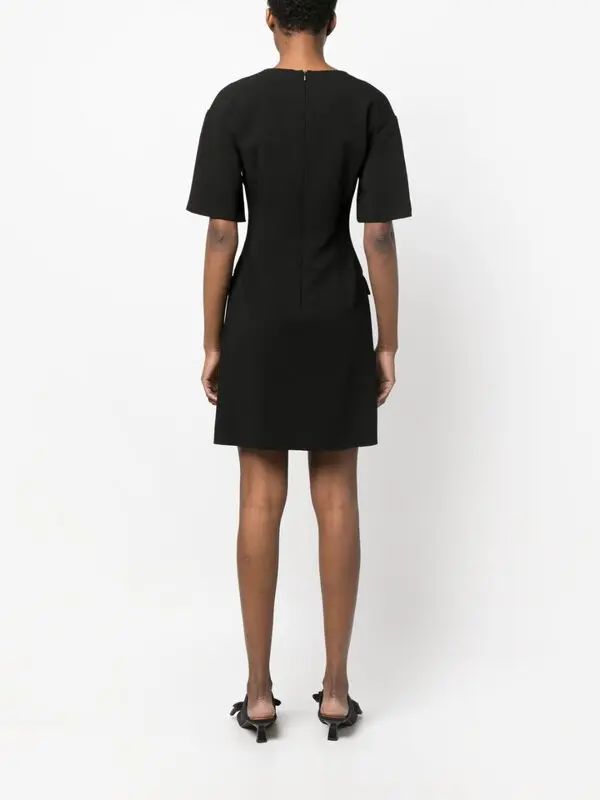 Moschino Fitted Short Sleeve Dress