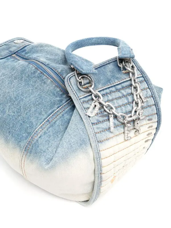 Diesel® Denim Hand Bag - Blue | Editorialist