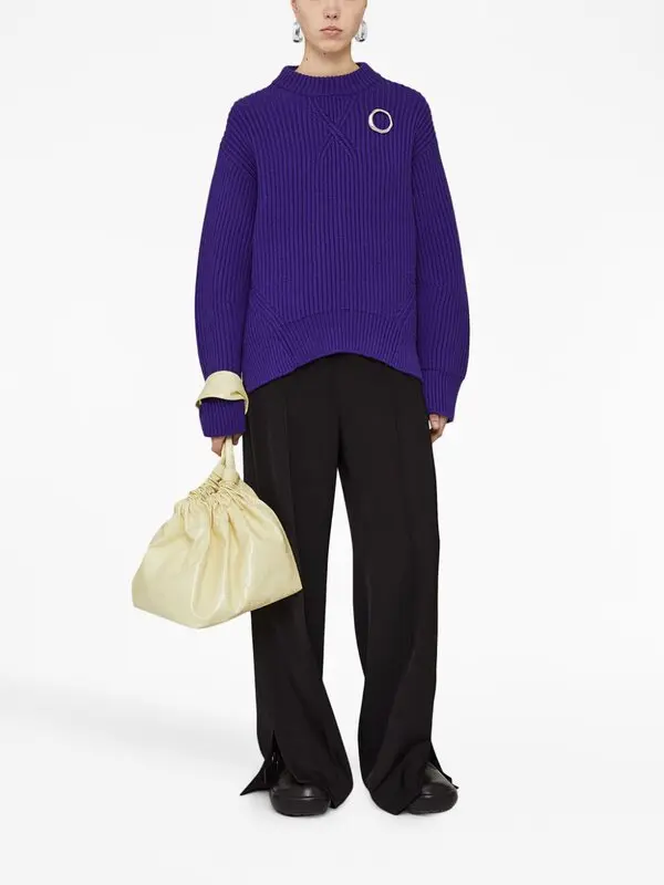 JIL SANDER Knitted Wool Jumper